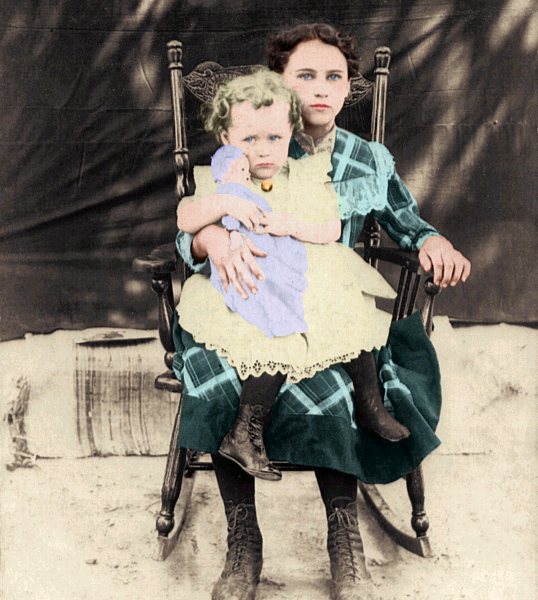 McKenzie's Mint: Daniel Myers, Mabel Myers and Daisy Wilson